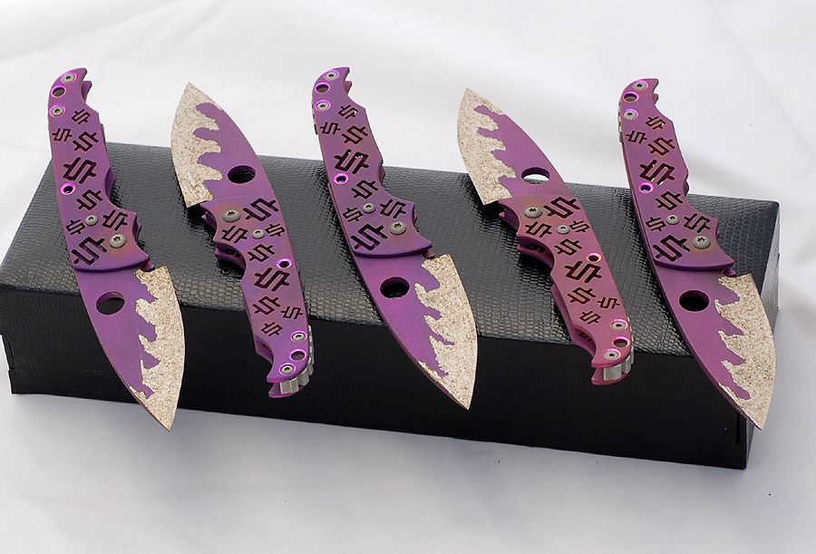 New Titanium Elite Gen 4 Friction Folder 2013 // Grape Jelly LTD | BladeForums.com