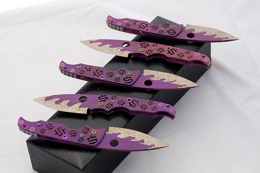 New Titanium Elite Gen 4 Friction Folder 2013 // Grape Jelly LTD | BladeForums.com