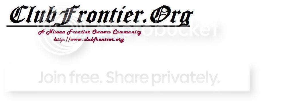 Club Frontier stickers | Page 17 | Nissan Frontier Forum