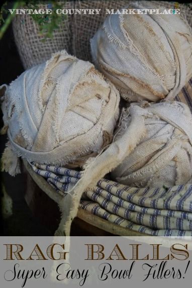 Vintage Rag Balls