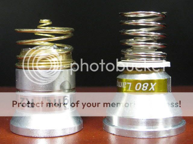 SF 8AX Commander rechargable - LED upgrade??? | Candle Power Flashlight ...