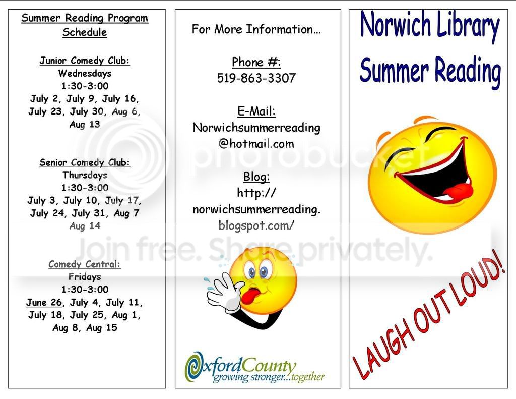 Norwich Library Summer Reading Program
