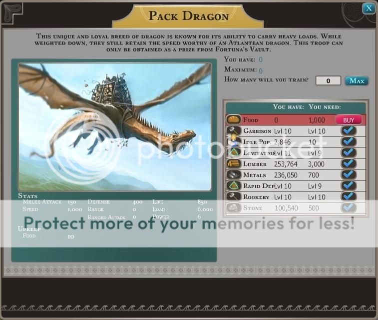 Pack Dragon | DoA wiki