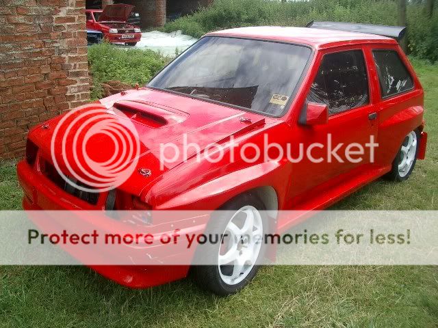 Sequential Gearbox, Wide Track, Wide Arch Nova Rally Car