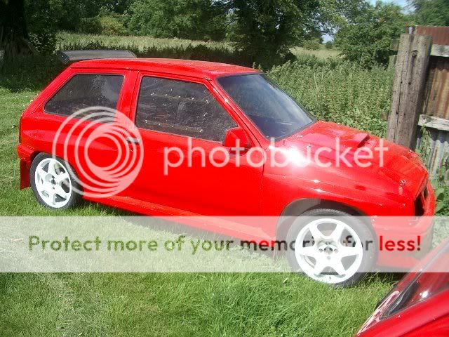 Sequential Gearbox, Wide Track, Wide Arch Nova Rally Car