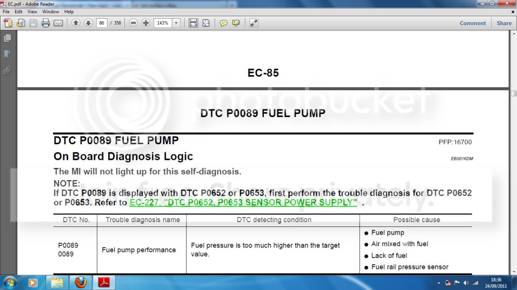 Nissan Navara D40 Fault Codes