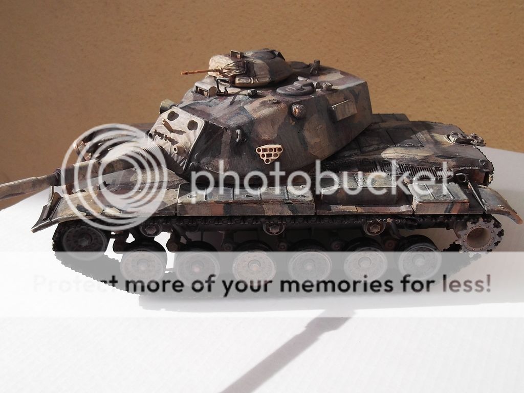 Tamya M-60A3 MERDC camo light desert variant - Work in Progress ...